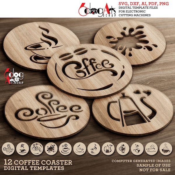 Coffee Laser Svg - Etsy