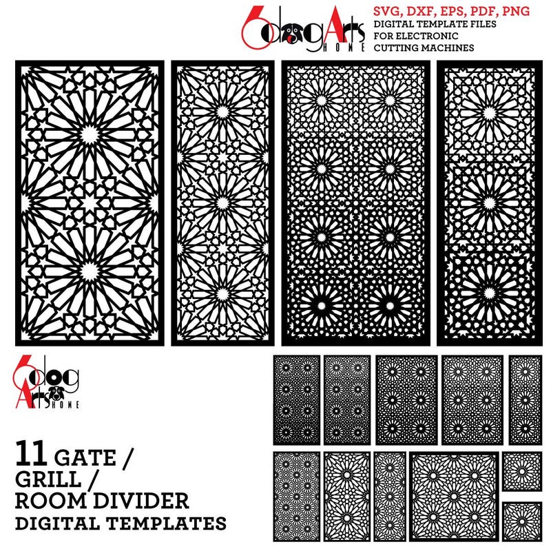 Moroccan Pattern Gate - Etsy UK