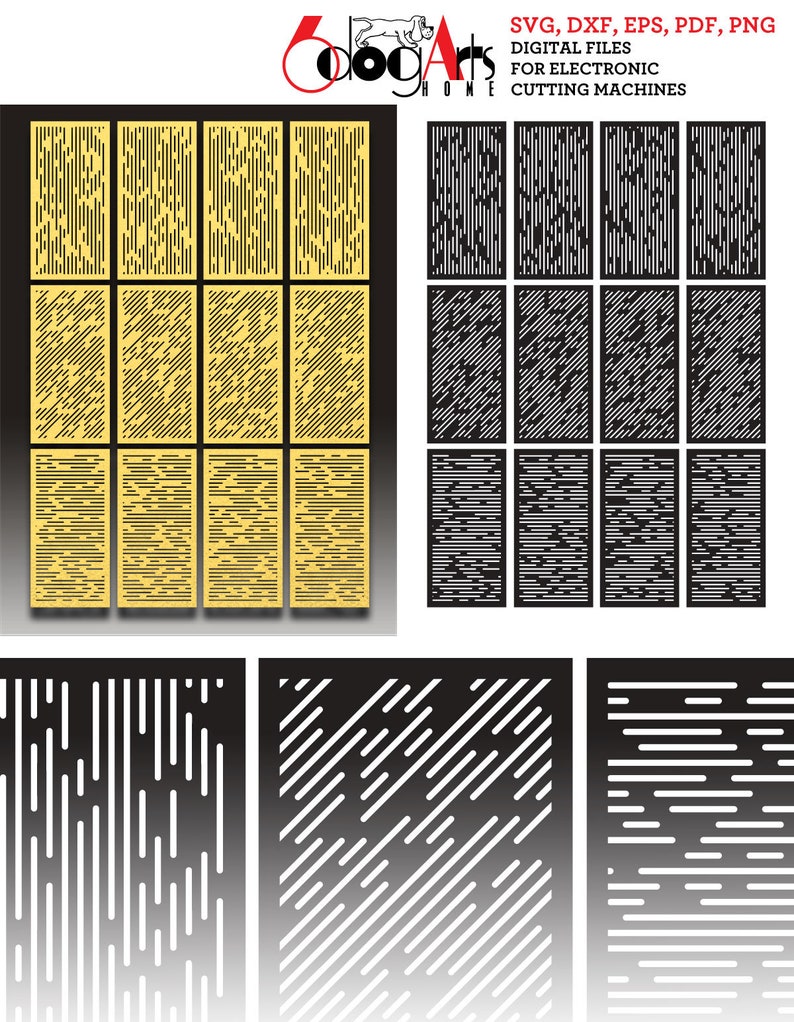 12 Grill Gate Room Screen Divider Partition Templates Vector Digital ...