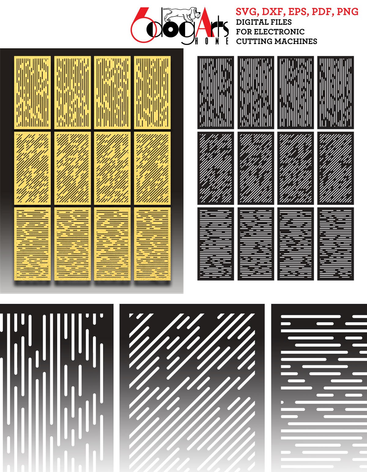 12 Grill Gate Room Screen Divider Partition Templates Vector Digital ...