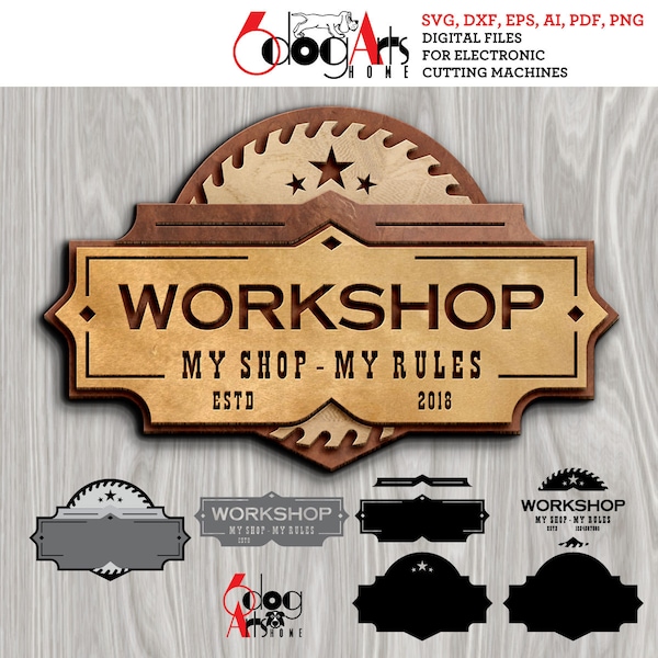 Workshop Sign - Etsy