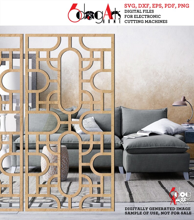 10 Grill Gate Room Screen Divider Partition Templates Digital | Etsy