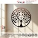 20 Round Foliage Coaster Trivet Wall Decor Templates Vector Digital SVG ...