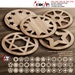 35 Star Coaster Grill Trivet Wall Decor Pendant Digital Templates SVG ...