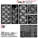 16 Wavy Gate / Partition SVG / DXF Bundle Digital Template Files ...