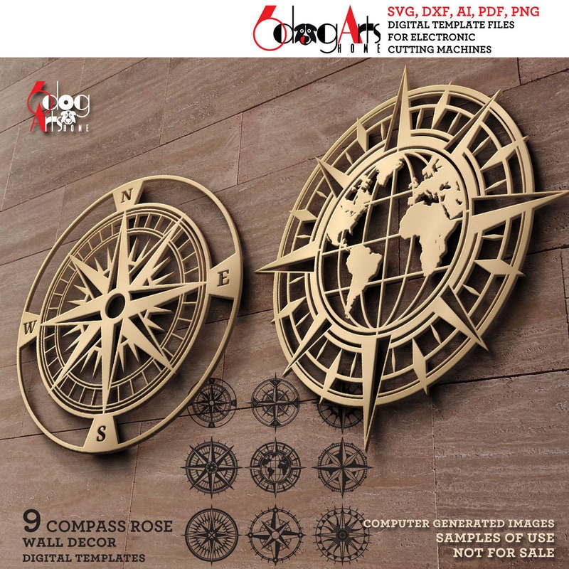 Compass Carving - Etsy