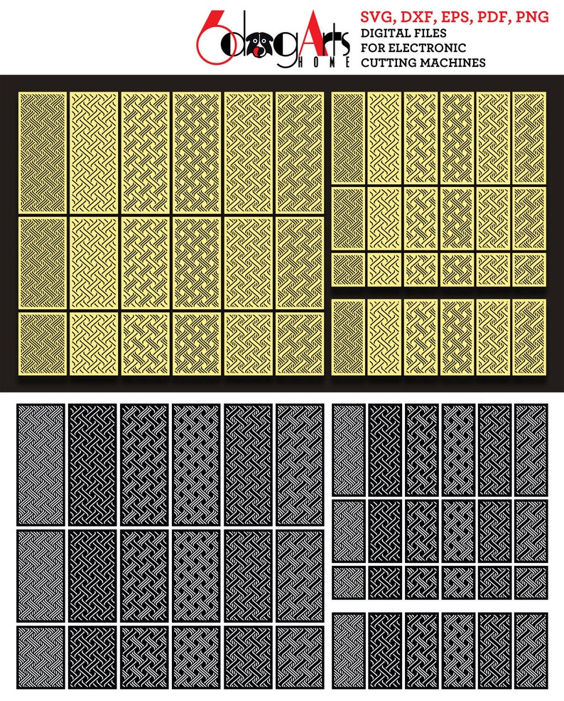 42 Wavy Pattern Grill Templates Digital Svg Dxf Files Room - Etsy