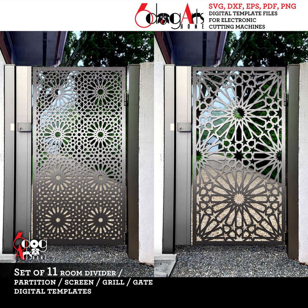 11 Moroccan Arabesque Grill Gate Room Screen Divider Partition - Etsy