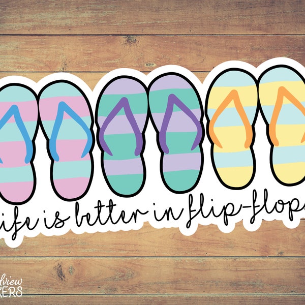 Beach Flip Flops - Etsy