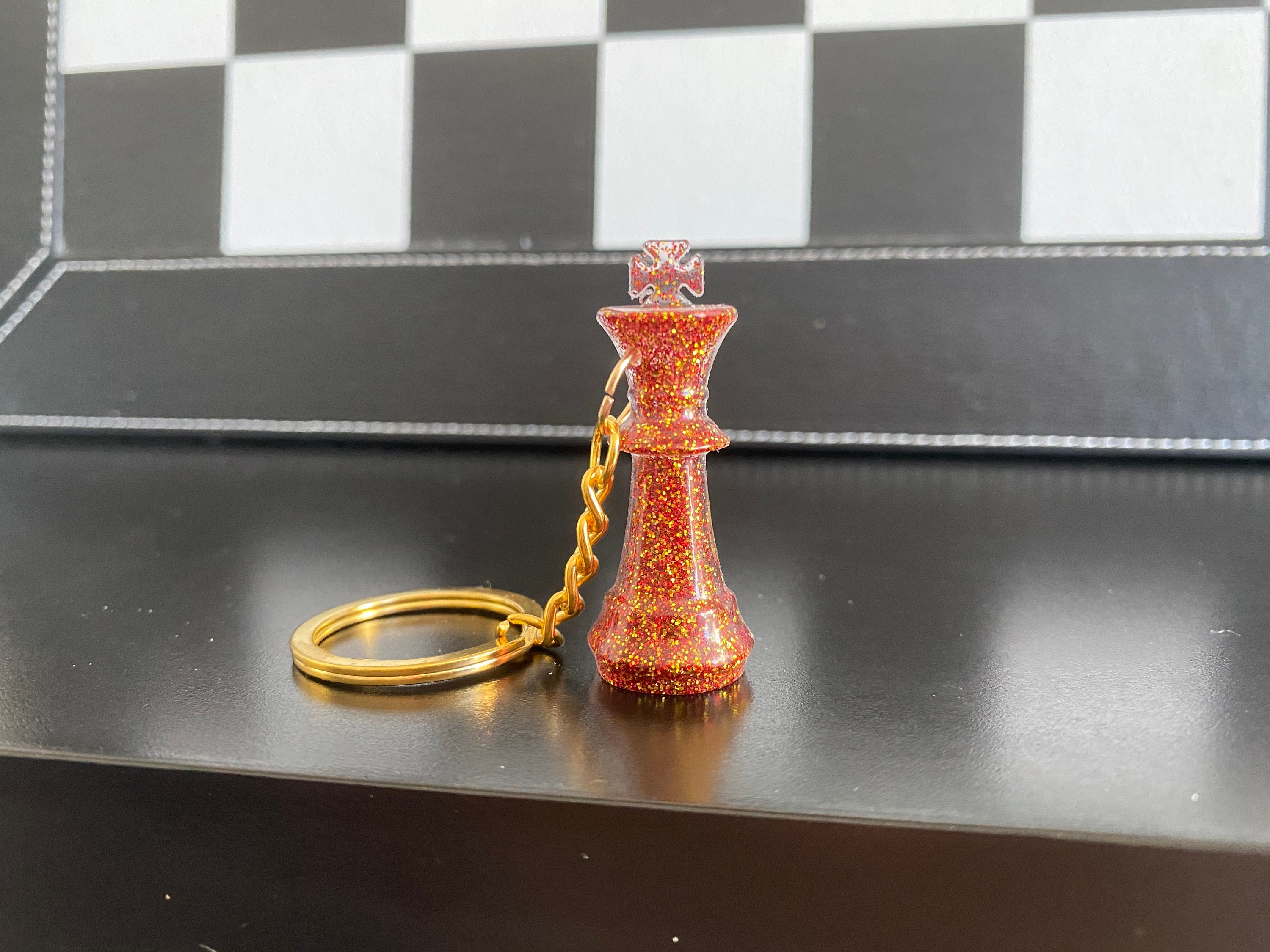CHESS KEYCHAINS BUNDLE | 6x Chess Keychains Set | Handmade Miniature ...