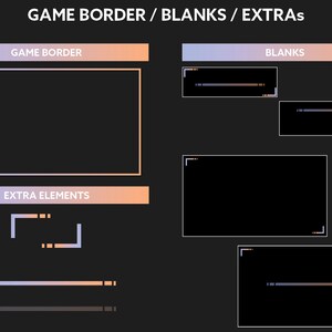 Pastel Purple & Orange ( Twitch / Youtube / Facebook ) Gradient Stream ...