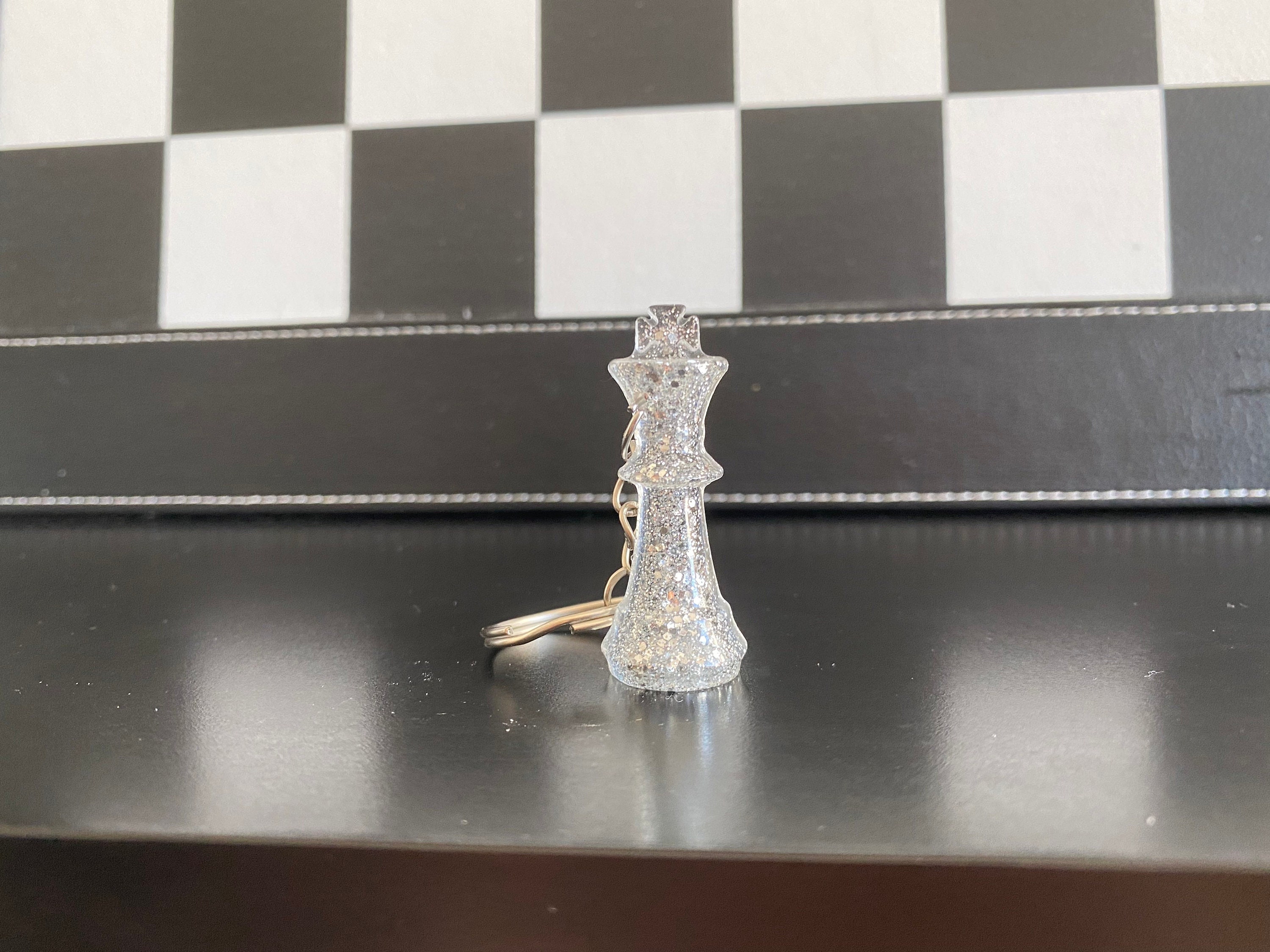 40 CHESS KING KEYCHAINS Handmade by Master Liza Perfect as a Gifts Kecy ...