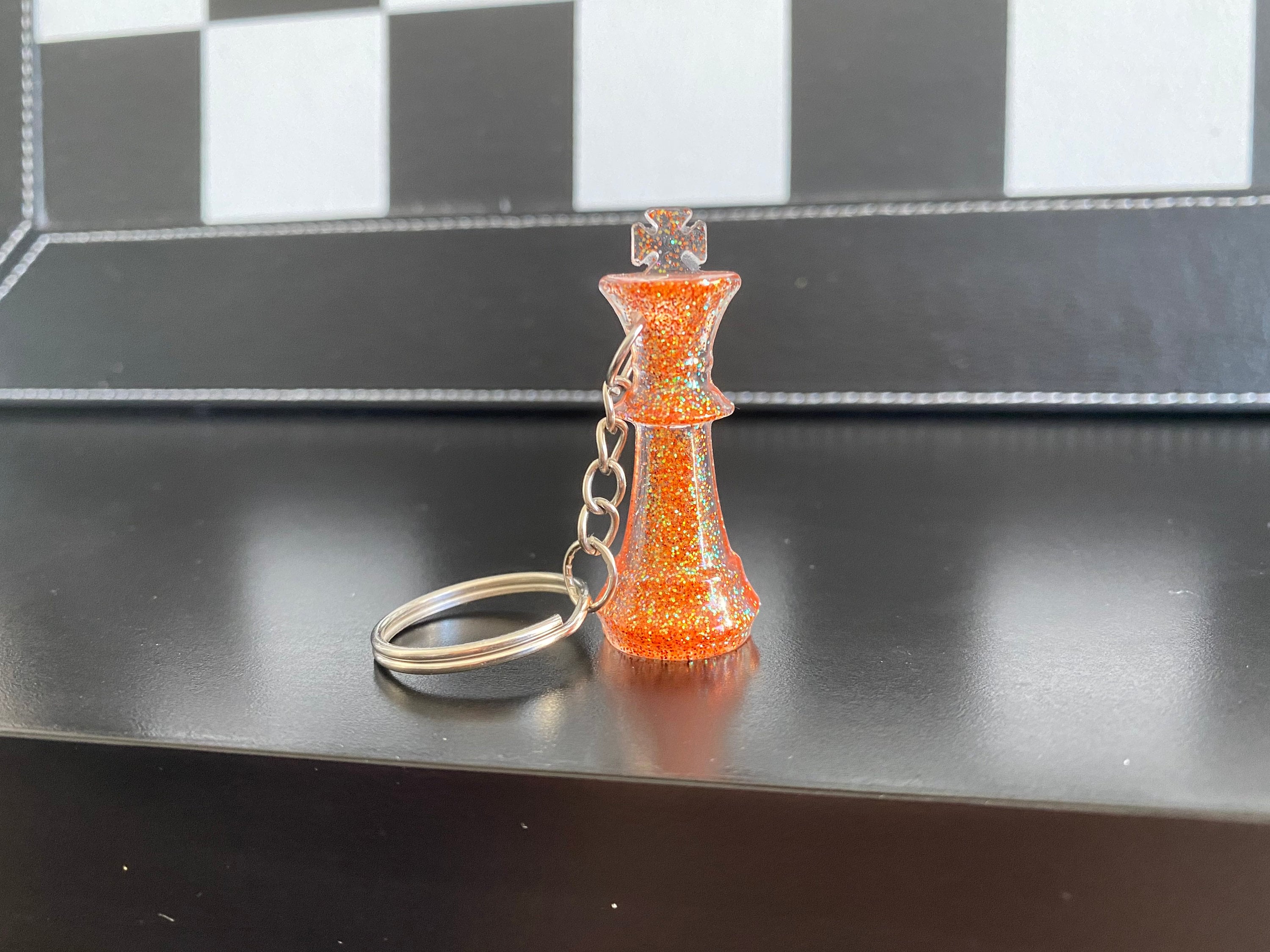 40 CHESS KING KEYCHAINS | Handmade by Master Liza | Perfect as a Gifts ...