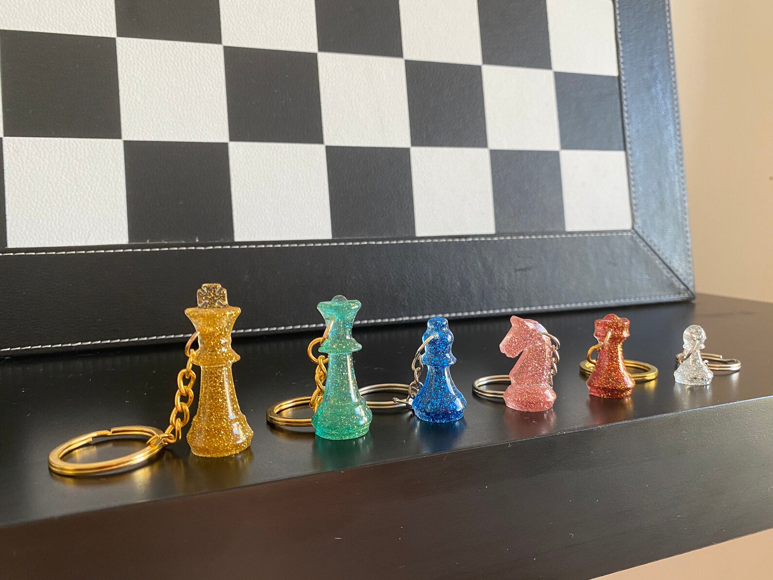 MYSTERY | Colourful Keychains | Chess Keychains | RANDOM COLOURS ...