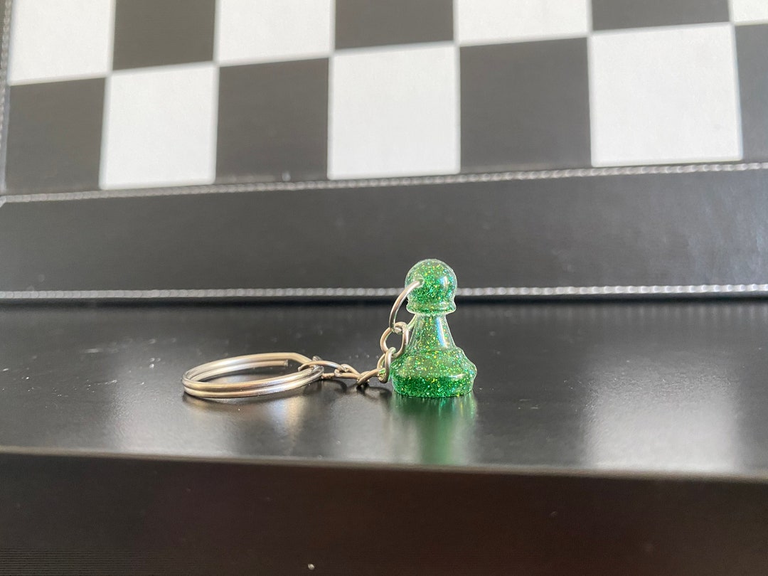 Chess Pawn Keychain| Handmade by Chess Master Liza | Perfect as a Gift ...