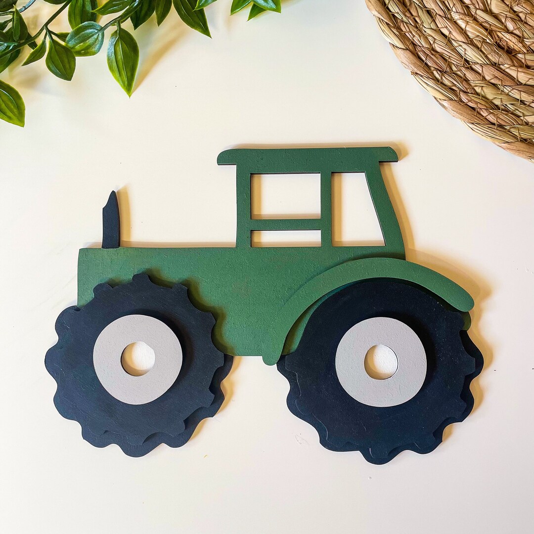 Tractor Decor for Kids Farm Theme Room Decoration Boys and Girls ...