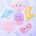 Moon Sticker | Holographic Sticker, Space Stationery, Halloween ...