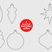 Ornaments SVG PNG EPS - Blank Ornament Cut File - Etsy