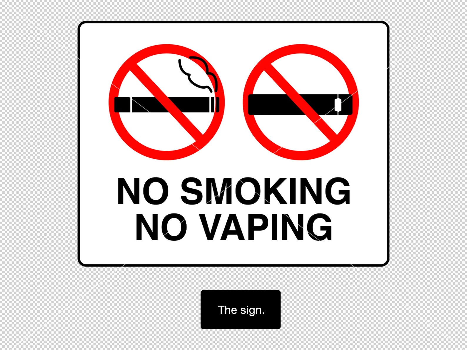 No Smoking No Vaping Svg Png Eps Dxf - Etsy
