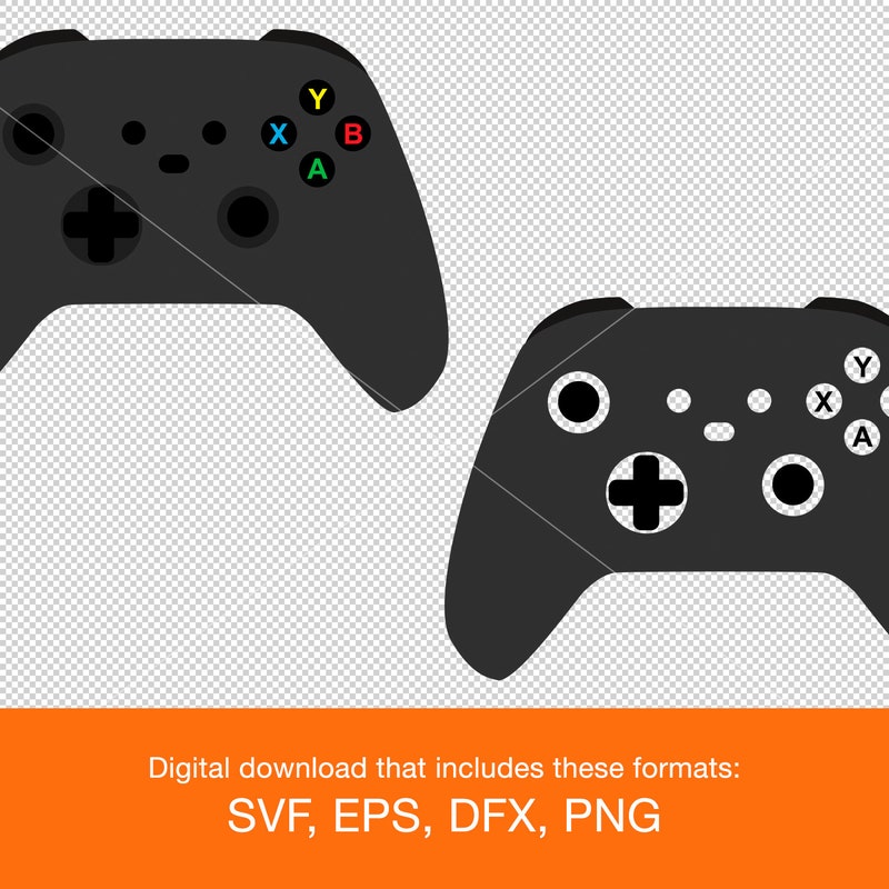 Xbox Controller Template - Etsy