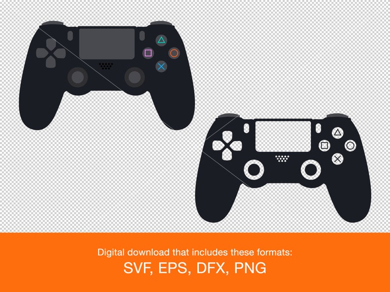 Game Controller Svg Png Eps Dxf - Etsy Hong Kong