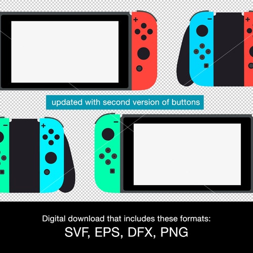 Switch Controller Svg Png Eps Dxf - Etsy