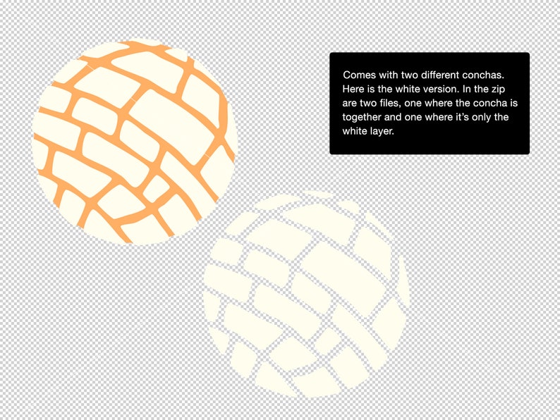 Concha Pan Svg Png Eps Dxf Mexican Sweet Bread Clipart - Etsy