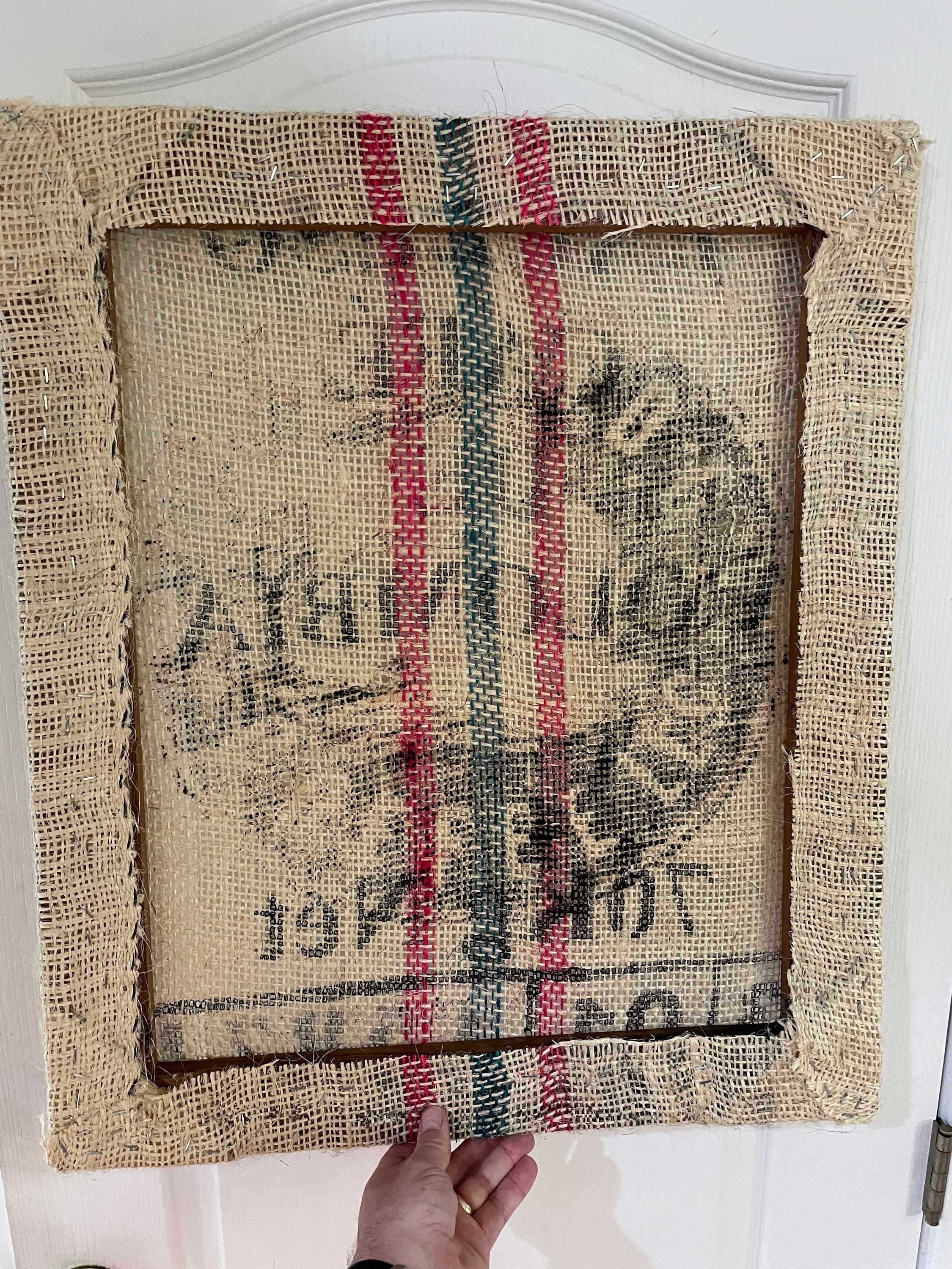 Coffee Sack on Frame - Etsy