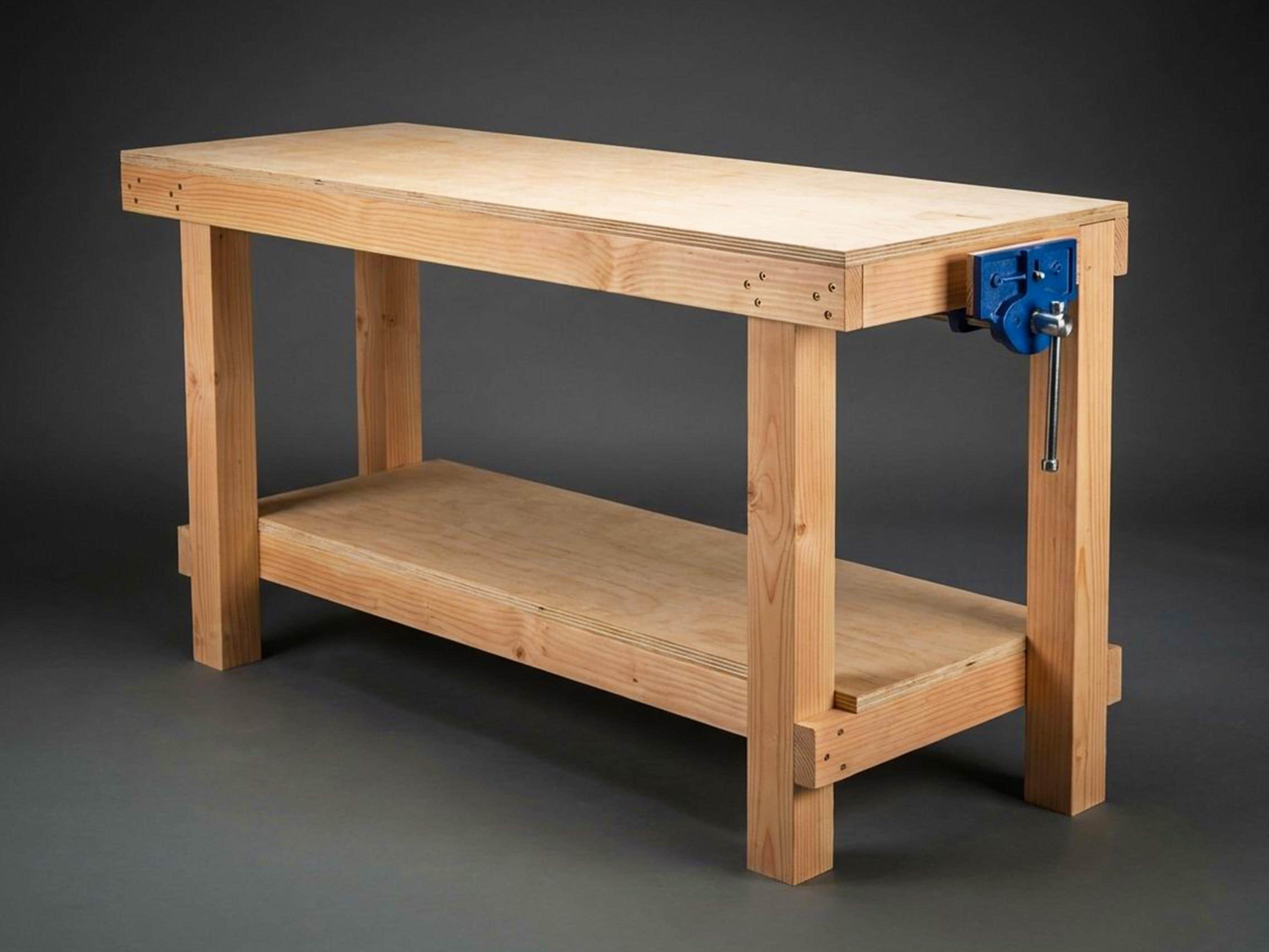 DIY Workbench Plans PDF Woodworking Project Bench With Storage | Home ...