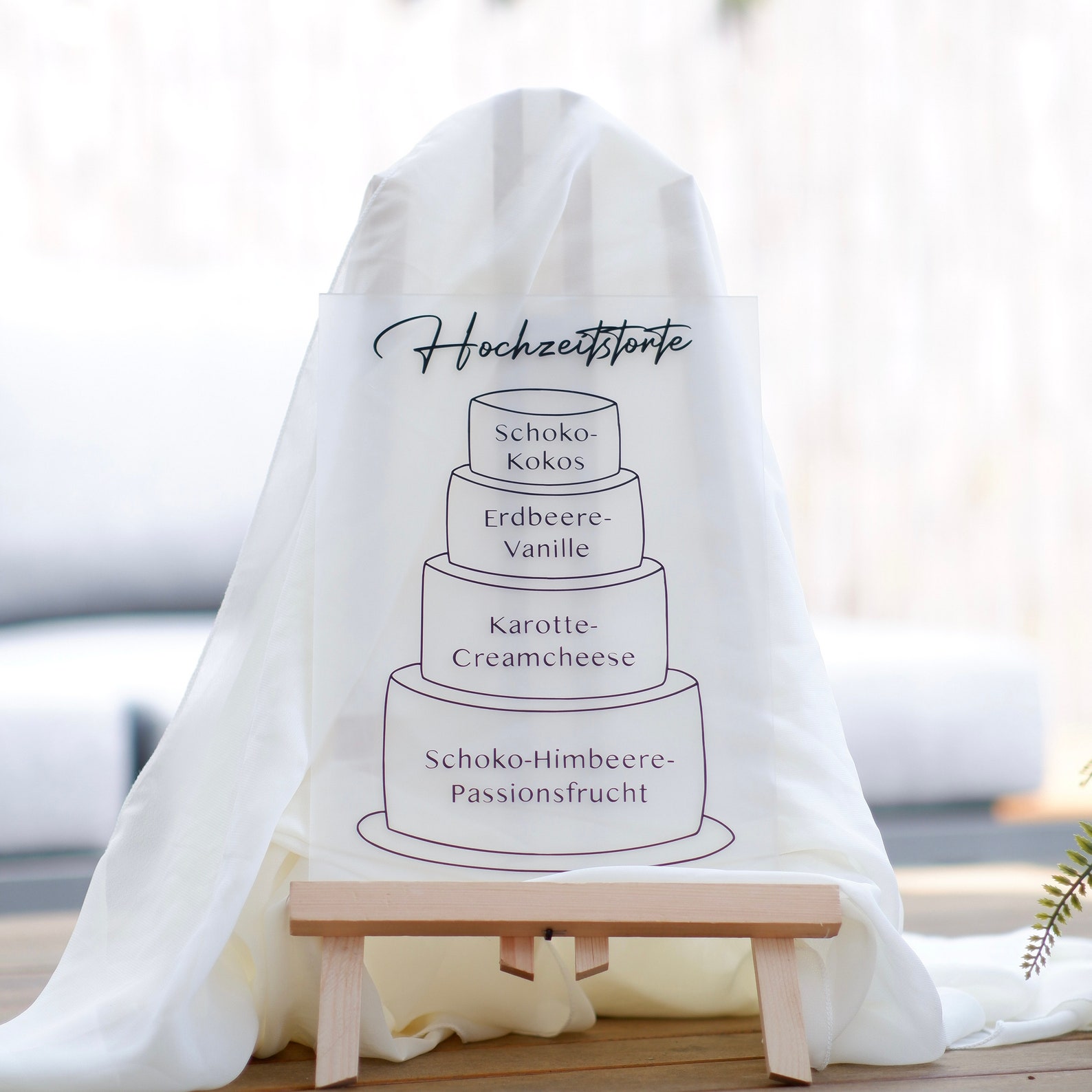 Hochzeitstorte Schild auf Acryl Candy Bar Hochzeit Torte - Etsy.de