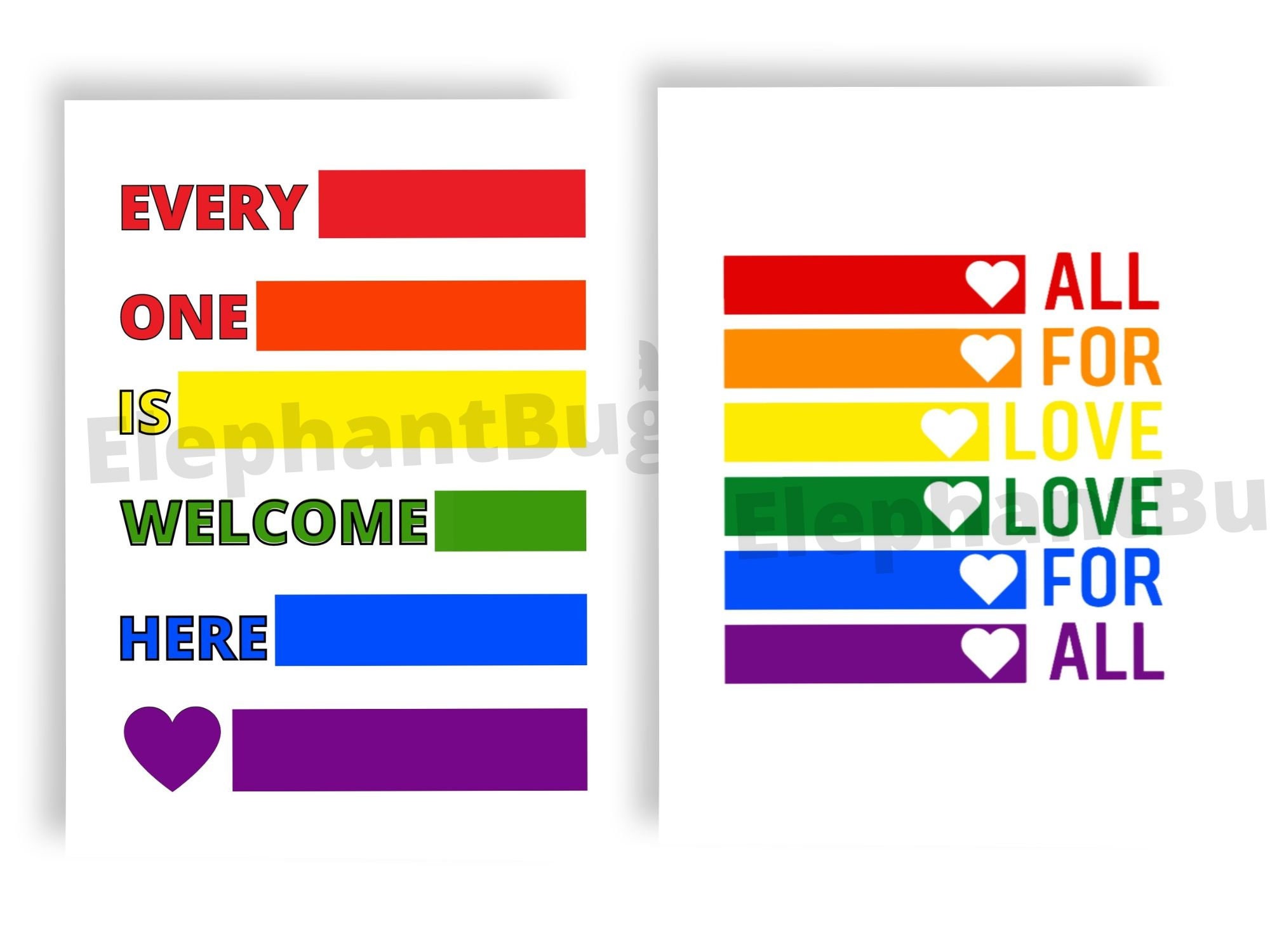 LGBTQ Wall Art, Pride Flags, Lgbt Gifts, Lesbian Pride, LGBT Flag ...