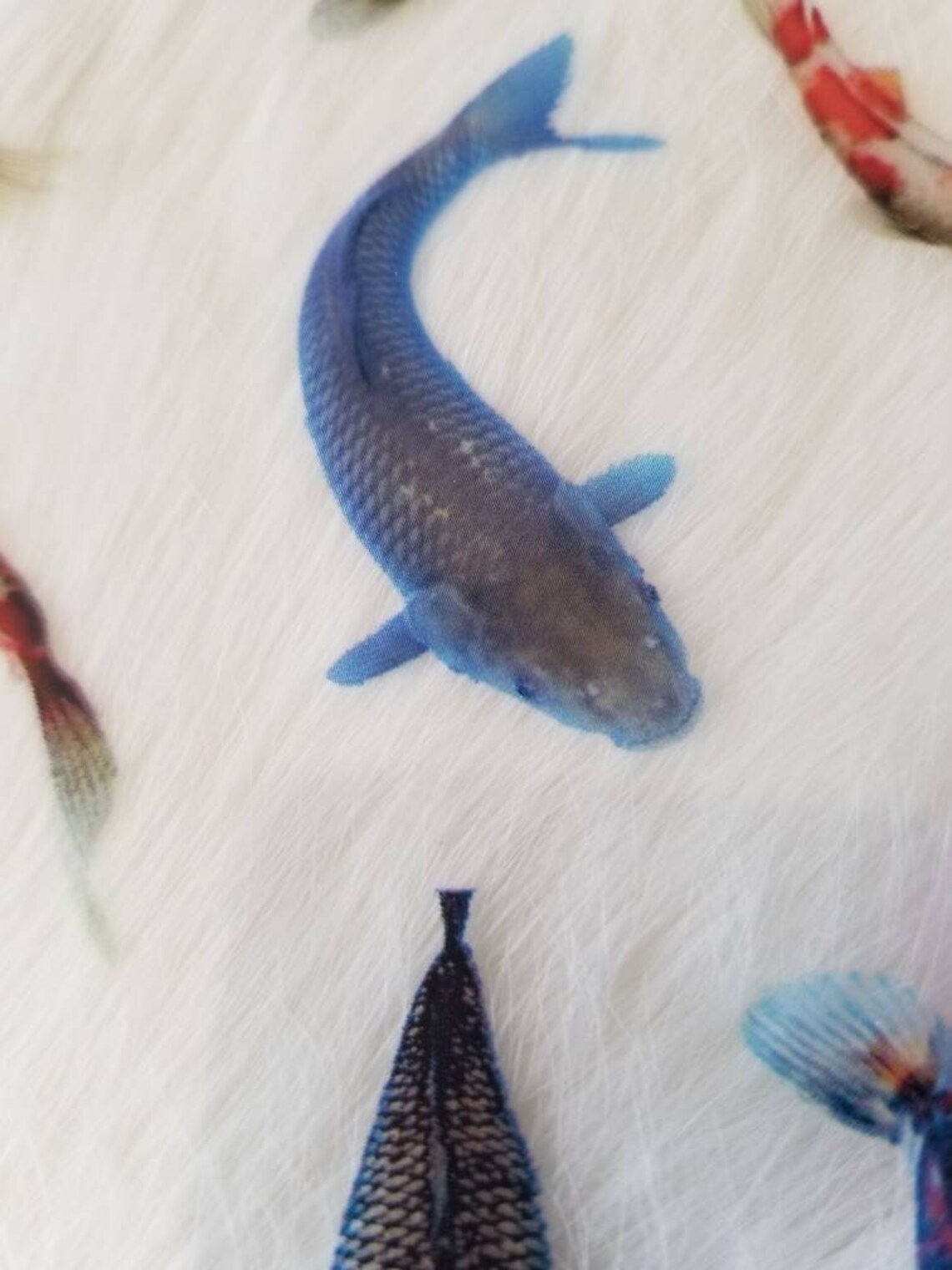 3D Fish Sheets 50MM Goldfish and Fishman Sheets Resin - Etsy