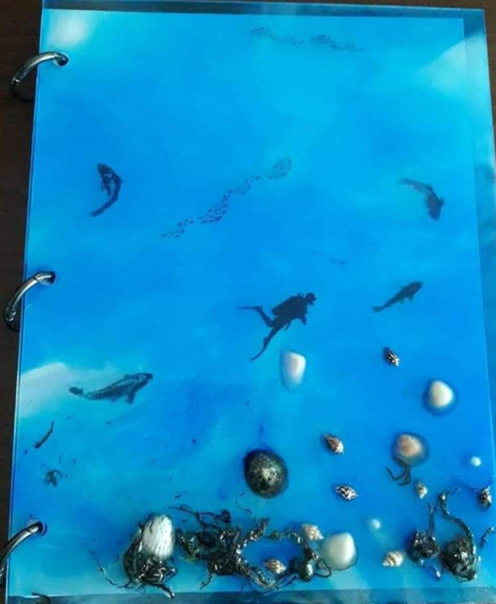 Personalized 3D Sharks Custom Resin Sheets Resin Art - Etsy
