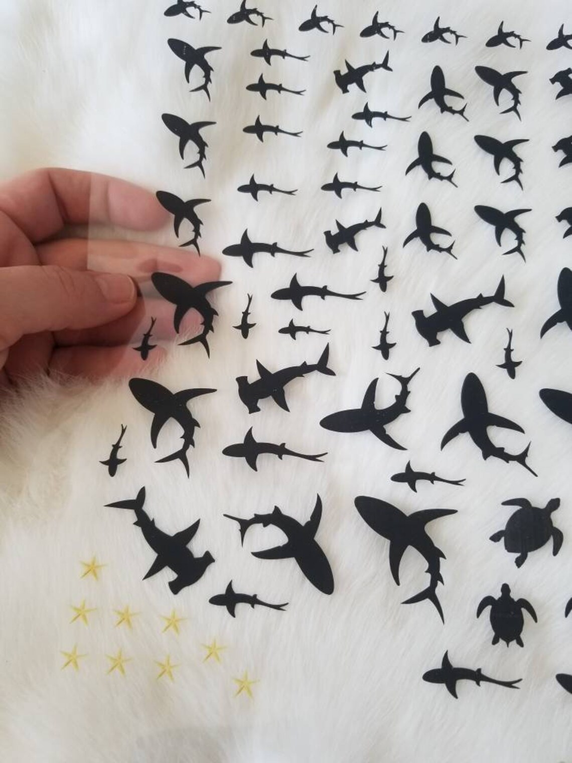 Personalized 3D Sharks Custom Resin Sheets Resin Art - Etsy