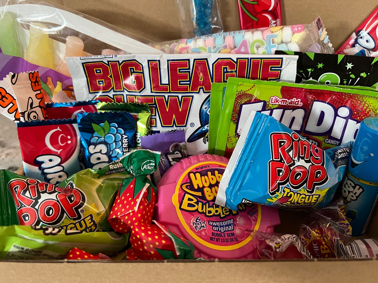 80s Candy Mystery Box Experience Nostalgic Snacks 80s Nostalgia Candy ...