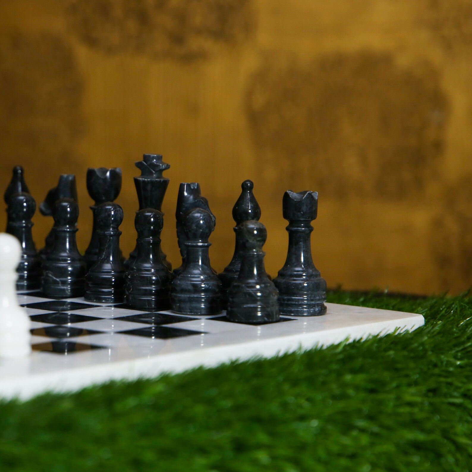 Handmade Marble Chess Set – Stone Chess Pieces, Housewarming Gift - Etsy