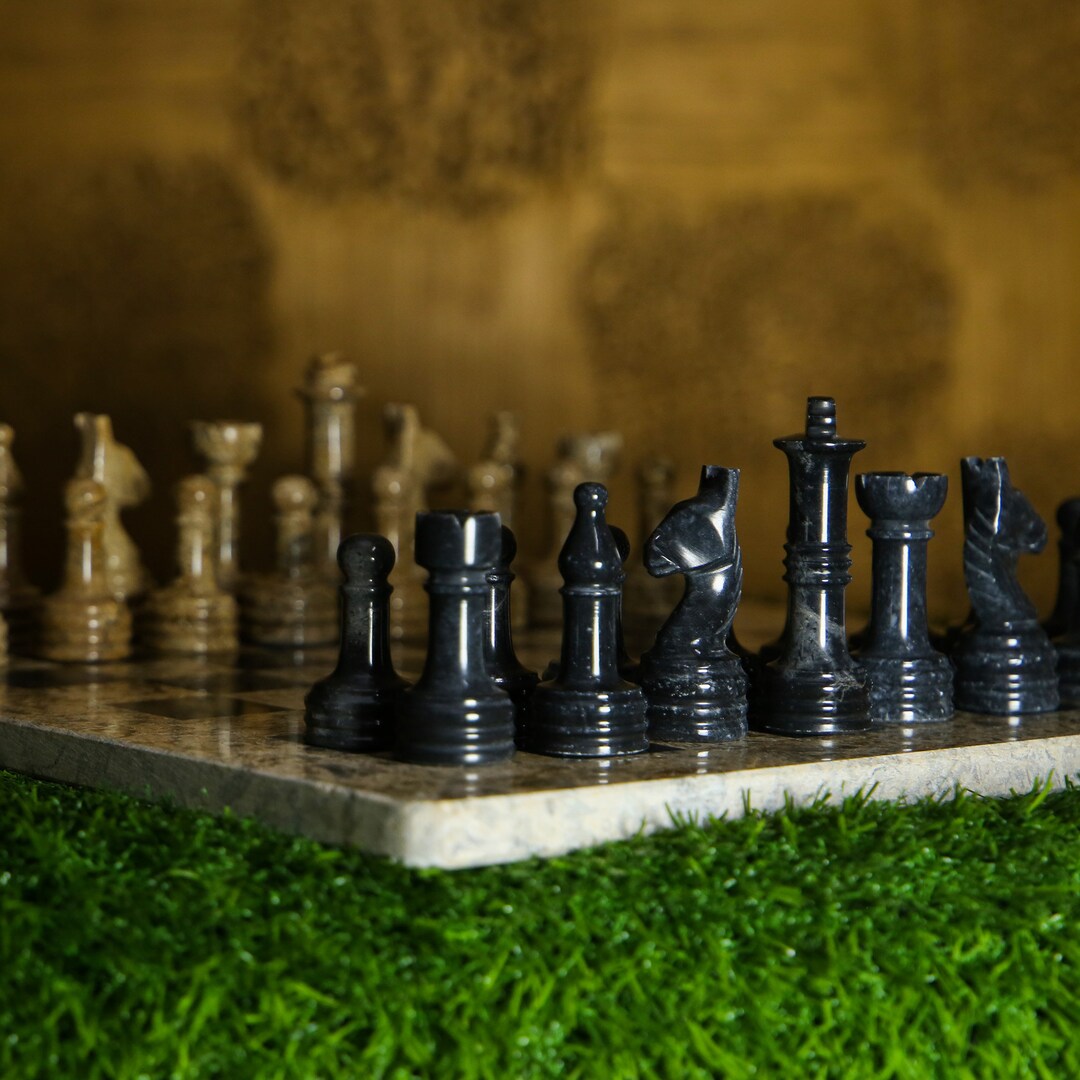 Chess Set Handmade Premium Chess Pieces Also Suitable for Long Distance ...