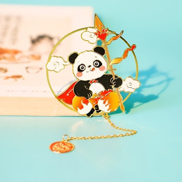 Panda Bookmark - Etsy