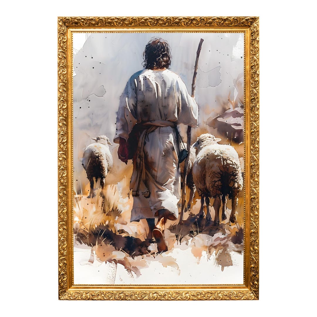 Digitales Porträt von Jesus HD: Christliches Kunstfoto und Ölgemälde ...
