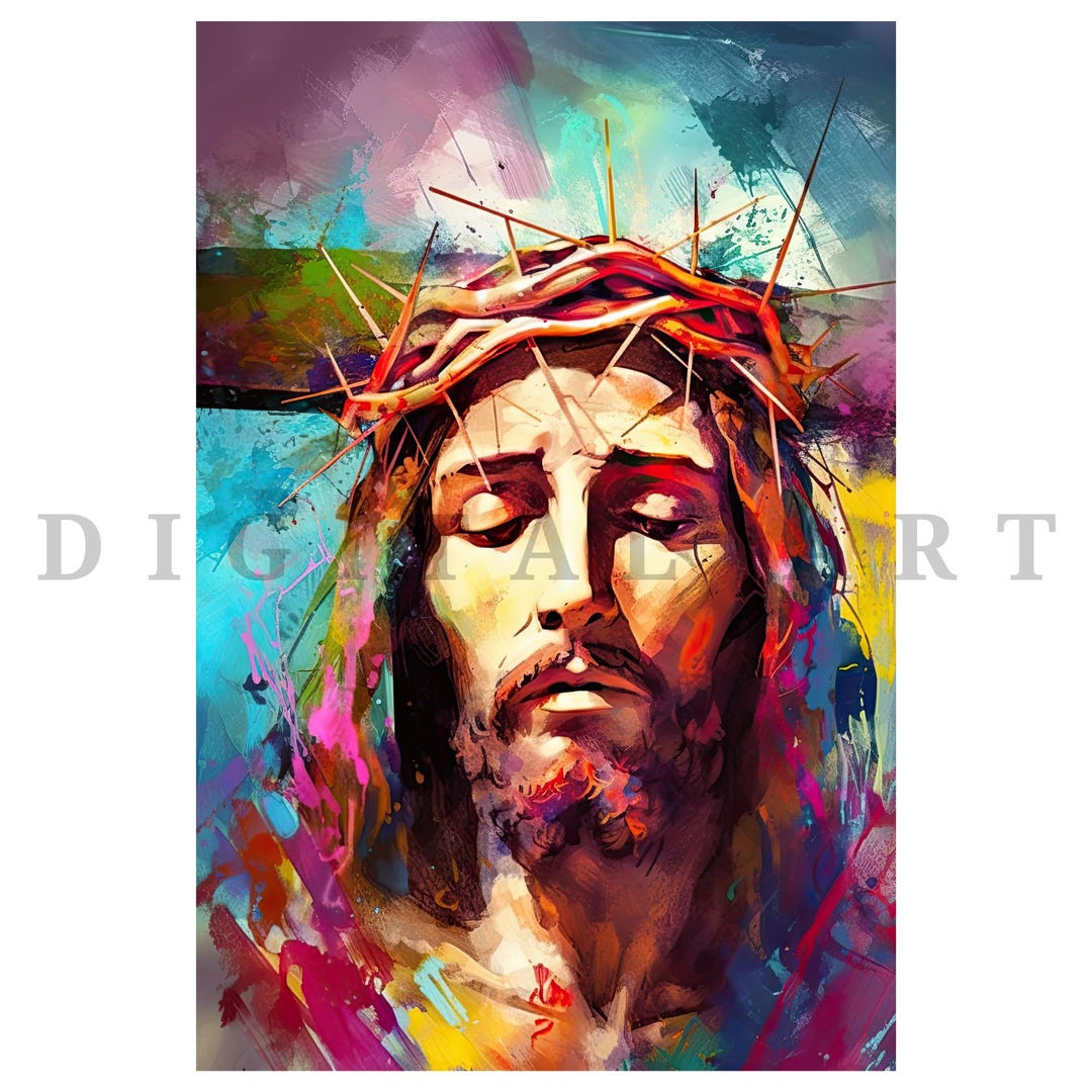 Portrait of the Image of Jesus Christ, High Definition Photo (HD Print ...