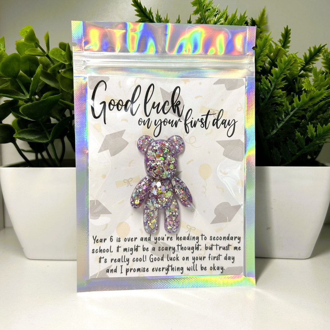 First Day of New School, Good Luck Pocket Hug, Starting Secondary ...