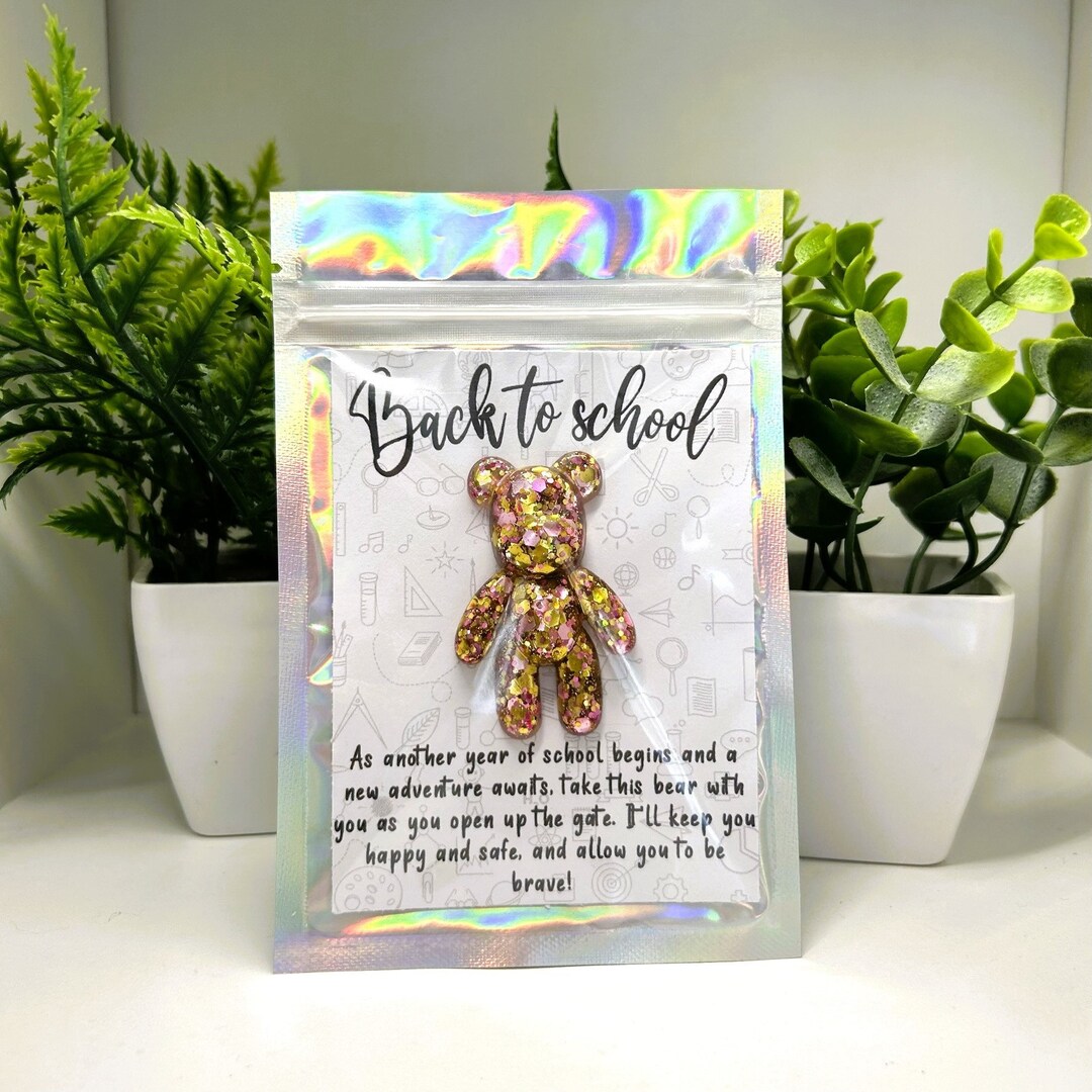 First Day of School Bear, Back to School Gifts, New School Worry Bear ...