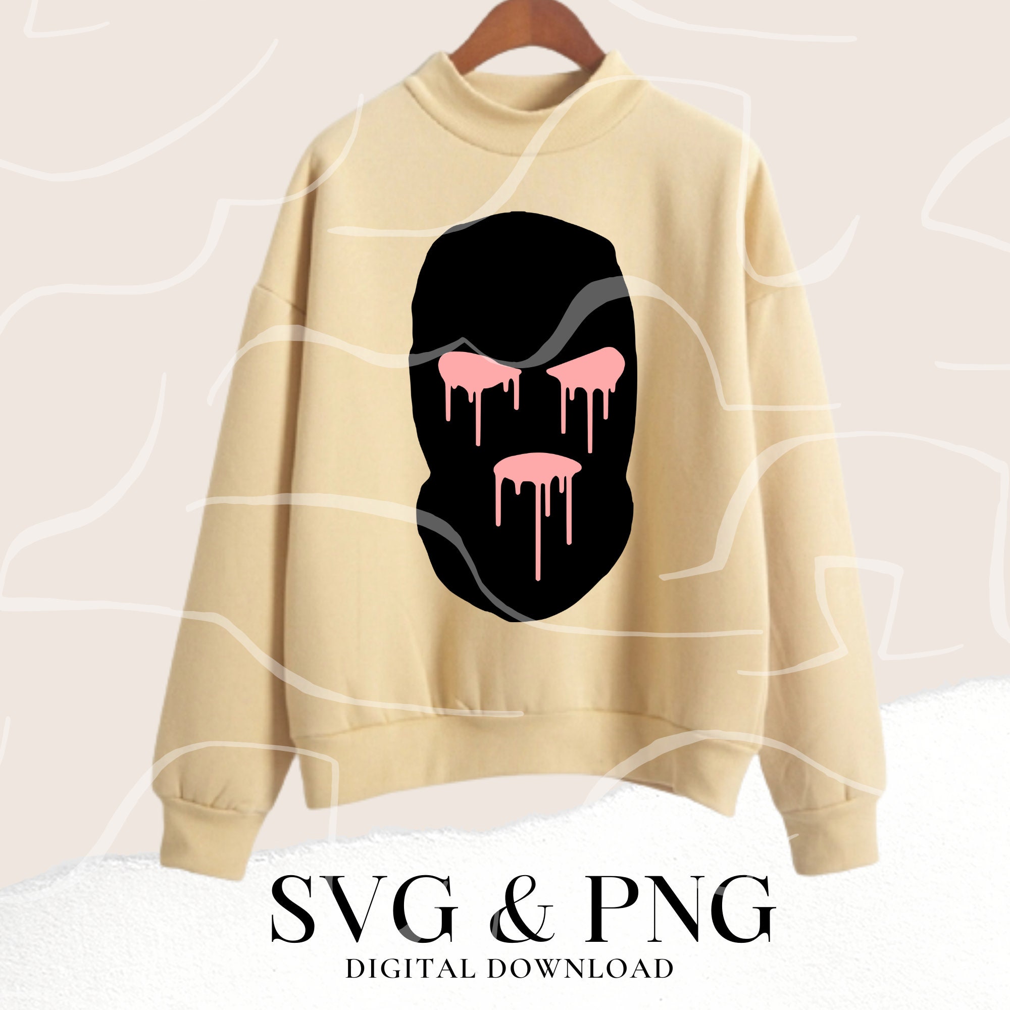 Womans Ski Mask Svg - Baddie SVG - Hot Girl SVG - Girl Ski Mask SVG ...