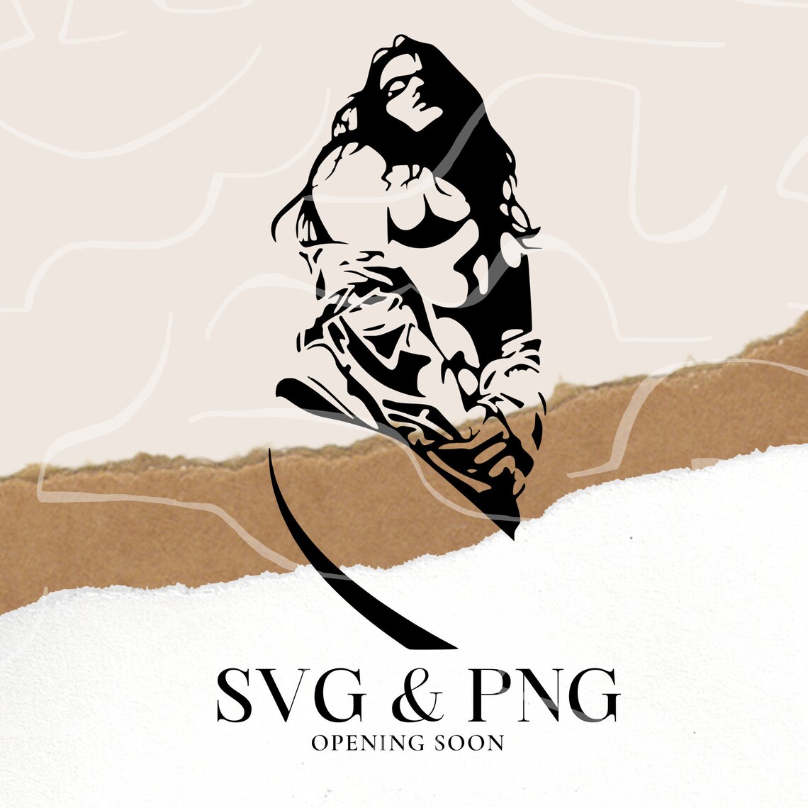 Sexy Female Silhouette SVG Abstract Female SVG Curvy - Etsy