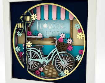 3D TEA PARTY SVG Shadow Box Svg Layered Cardstock Svg for Cricut for ...