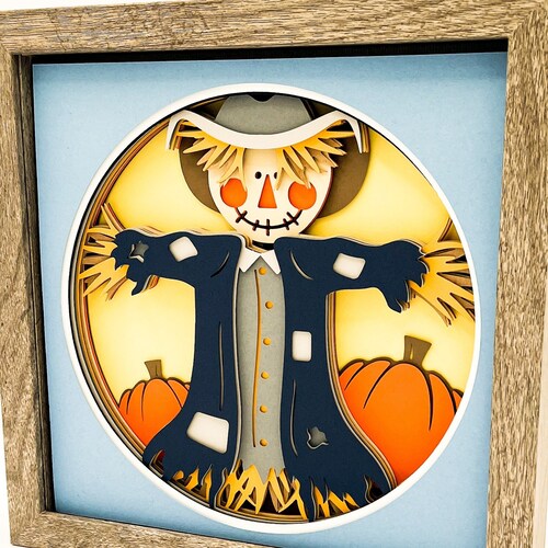 3D CORNUCOPIA Svg THANKSGIVING Shadow Box Svg for Cricut - Etsy