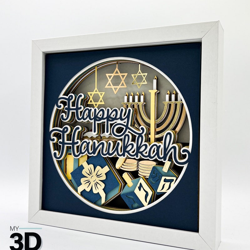 Hanukkah Svg Box - Etsy