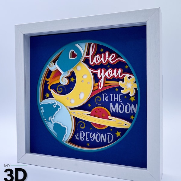 Space Valentine Box - Etsy