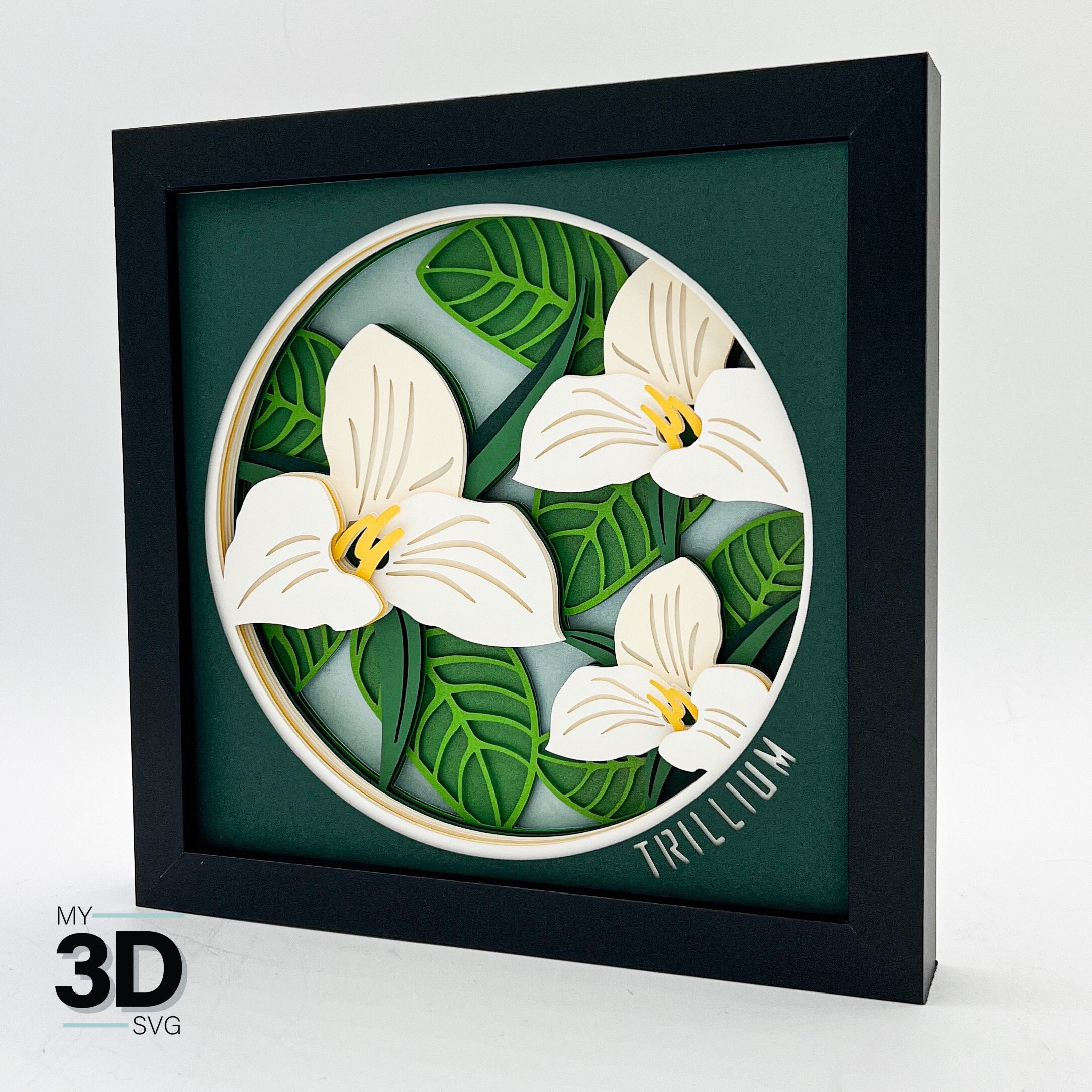 Trillium Flower Clipart