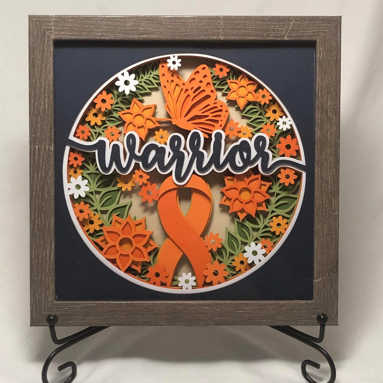 3D SURVIVOR/WARRIOR Svg - Awareness RIBBON Svg - for Cricut - for ...